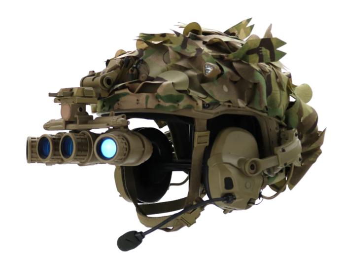 Beez Combat Systems Predator Ghillie Helmet Cover | Popular Airsoft ...