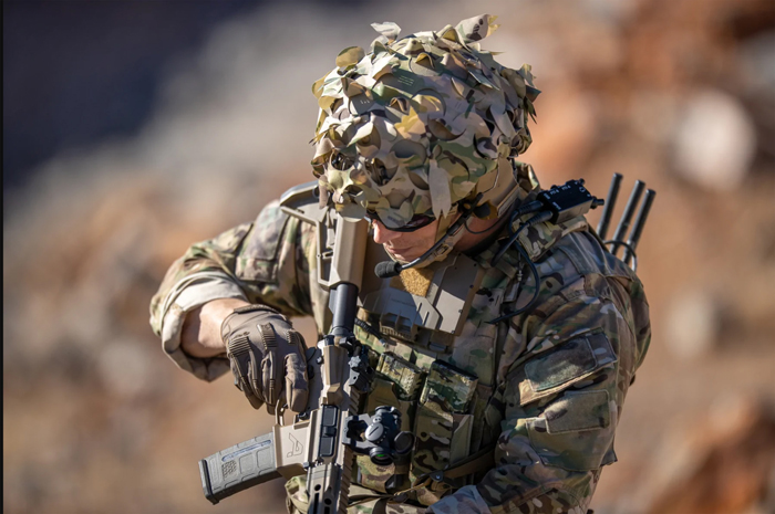 Beez Combat Systems Predator Ghillie Helmet Cover | Popular Airsoft ...