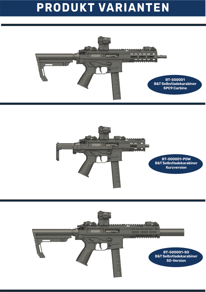 Meet The B&T SPC9: When You Merge The APC9, AR15 & MP5 Into One Package ...