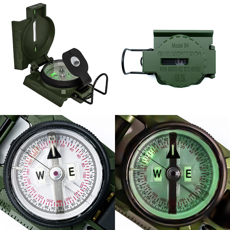 Brunton Announces The H3 & Model 94 Lensatic Compasses For Land ...