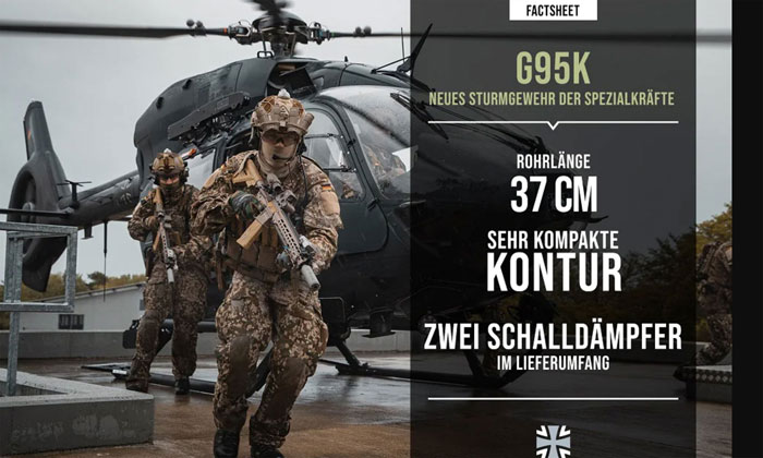 The Bundeswehr Finally Adopts The Heckler & Koch HK416A8 As The G95A1 ...