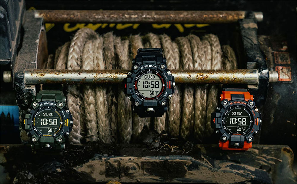 Casio Updates The G-Shock MUDMAN With The GW-9500 That Comes In Three ...