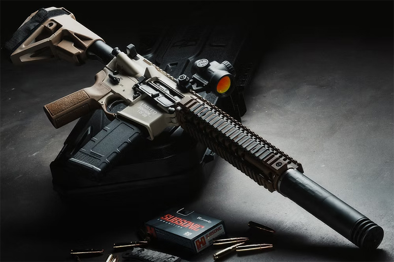 Limited Run Daniel Defense MK18 Two-Toned .300 Blackout From CNC ...