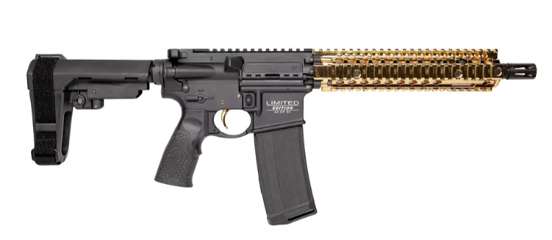 A Touch Of Gold: Custom & Collectable Firearms' 24KT Daniel Defense ...