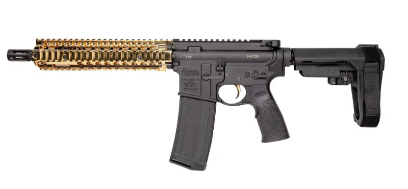 A Touch Of Gold: Custom & Collectable Firearms' 24KT Daniel Defense ...