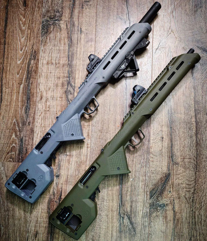 Desert Tech Trek-22 Bullpup Stock Available Now In FDE & ODG Colours ...
