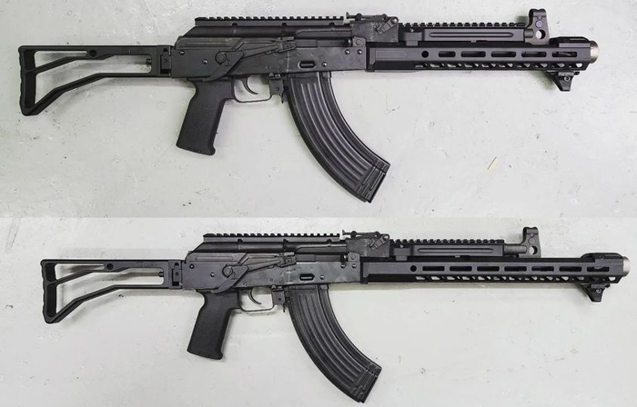 SLR ION Lite M-Lok Handguard Kits & AK Folding Stock For GHK | Popular ...