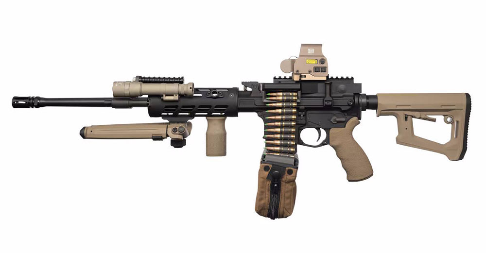 FightLite Unveils The RAPTOR Belt-Fed Upper For AR-15 & M4 Platforms ...