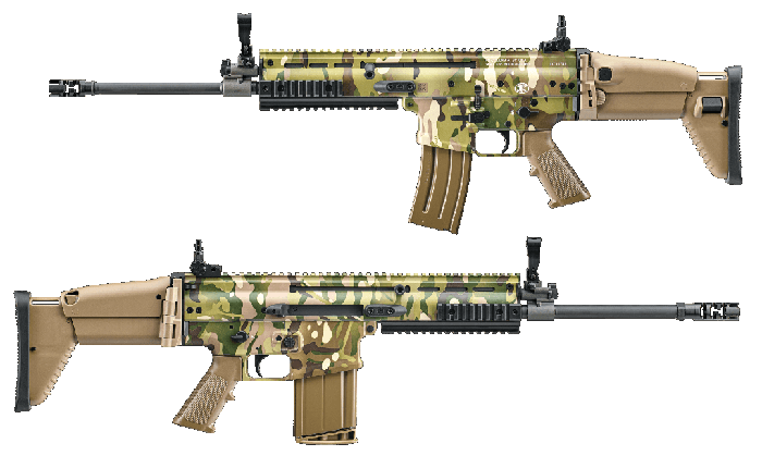 The FN SCAR Series Of Rifles Is Now Available In Multicam | Popular ...