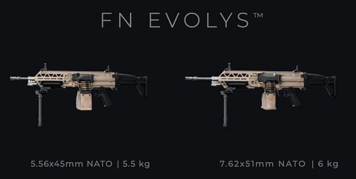 FN Herstal Unveils The EVOLYS Ultralight Machine Guns | Popular Airsoft ...