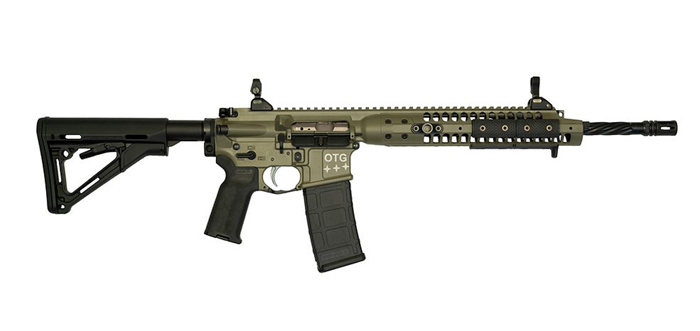 LWRC X OTG Limited Edition Collaboration IC-A5 5.56 Bazooka Green Rifle ...