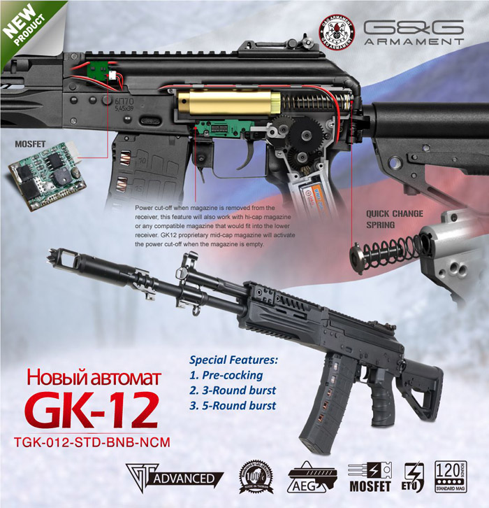 G&G GK12 AEG Coming This Month | Popular Airsoft: Welcome To The ...