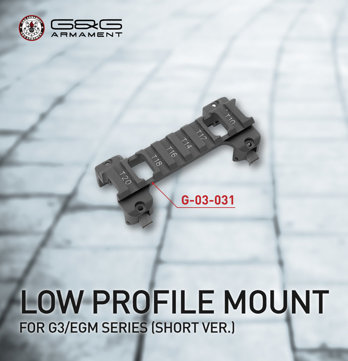 G&G Low Profile Mount For G3/EGM Series | Popular Airsoft: Welcome To ...