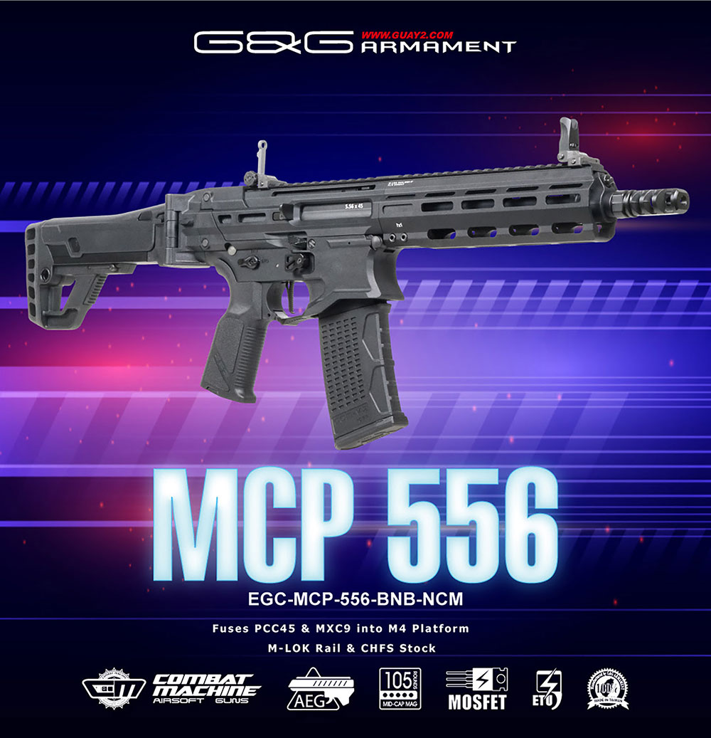 G&G MCP 556, GX45 MKV Grey & More Arriving This Month | Popular Airsoft ...