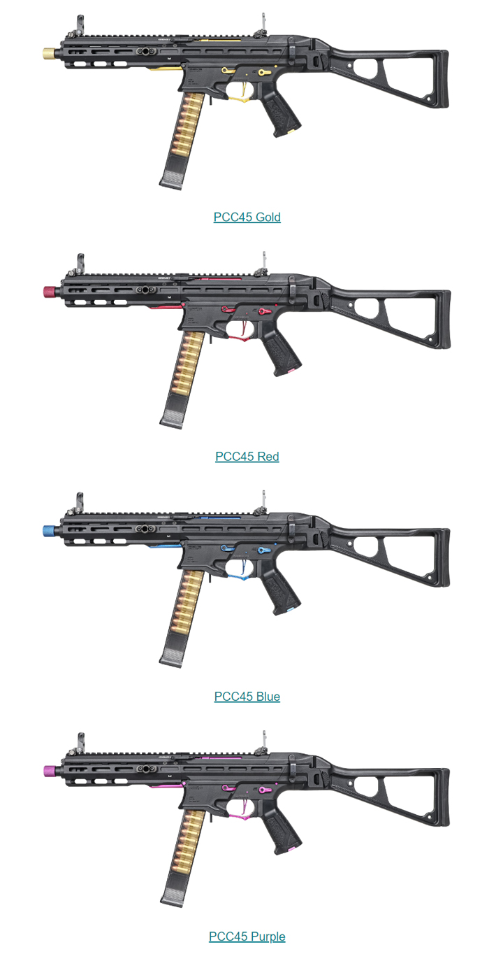 Incoming! G&G PCC45 Colored Series | Popular Airsoft: Welcome To The ...