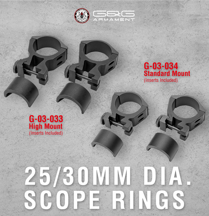 New Scope Rings From G&G Armament | Popular Airsoft: Welcome To The ...