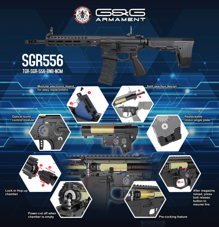 G&G SGR 556 AEG Is Available Now | Popular Airsoft: Welcome To The Airsoft World