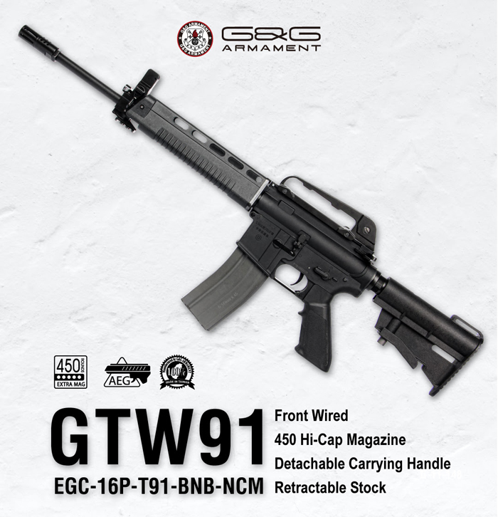 G&G GTW91 AEG: Lightweight and Effective | Popular Airsoft: Welcome To The Airsoft World
