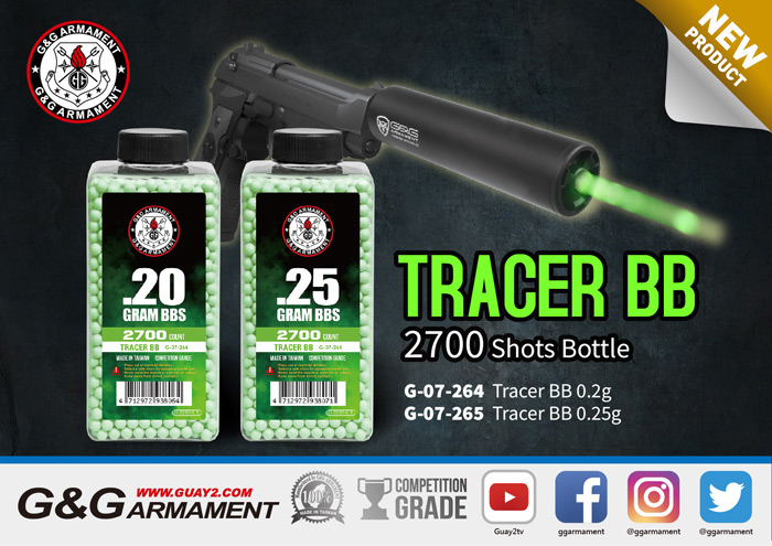 2,700 Round Tracer BB Bottles From G&G | Popular Airsoft: Welcome To ...