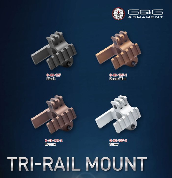 Tri-Rail Mounts From G&G Armament | Popular Airsoft: Welcome To The ...
