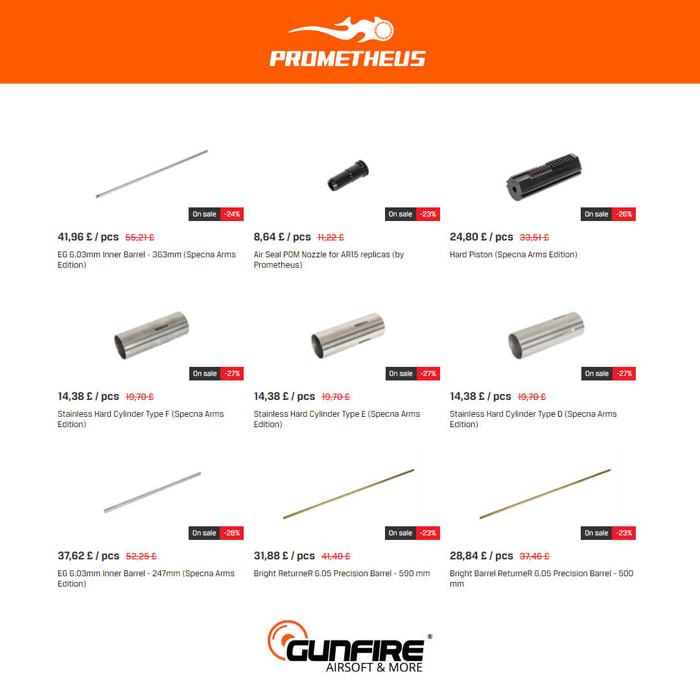 Gunfire: Arrivals From A&K, DYE, Prometheus & More | Popular Airsoft ...