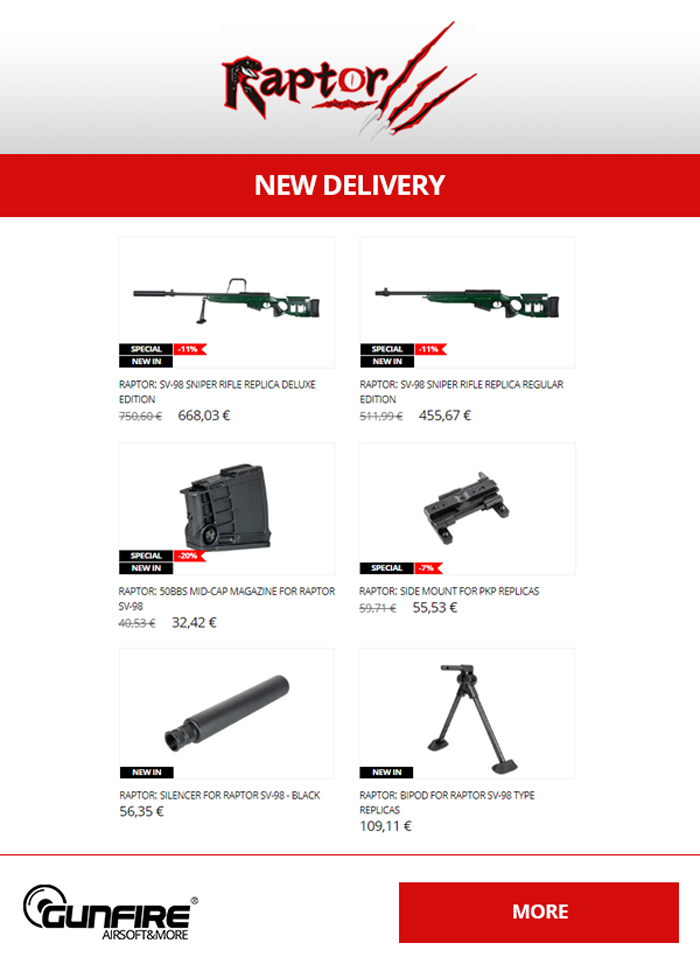 Specna Arms J-Series & More At Gunfire | Popular Airsoft: Welcome To ...