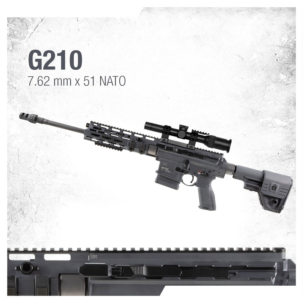 Heckler & Koch Bags Contract To Supply The German Army With The Semi-Automatic Sniper Rifle G210 ...