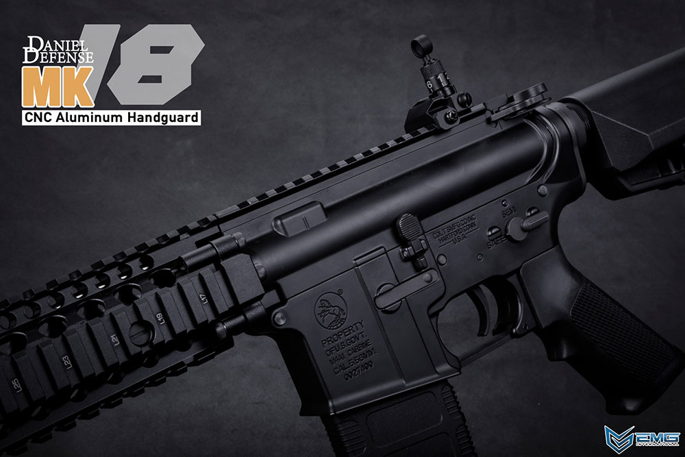 EMG Colt Licensed Daniel Defense M4A1 SOPMOD Block 2 & MK18 AEGs | Popular Airsoft: Welcome To ...
