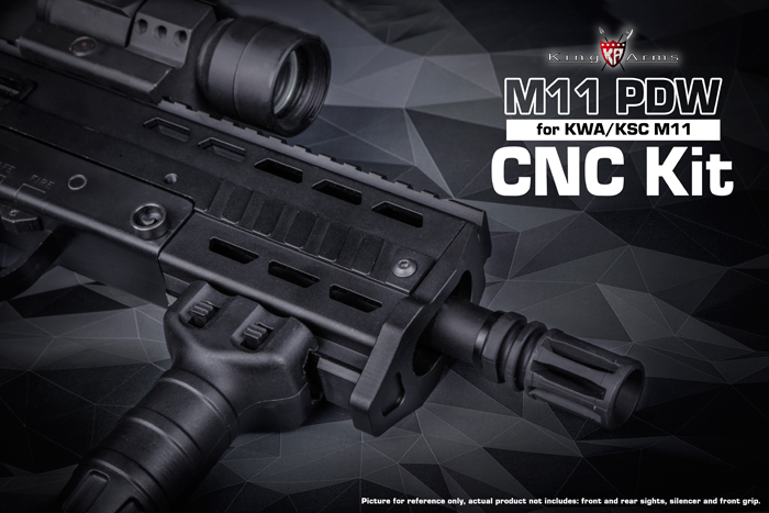 King Arms M11 PDW CNC Kit for KWA/KSC M11 | Popular Airsoft: Welcome To ...