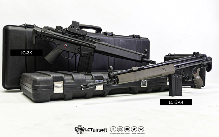 LCT Airsoft LC-3K Modular, LC-3A3-S, LC-3 A4 & LC-3 AR | Popular ...