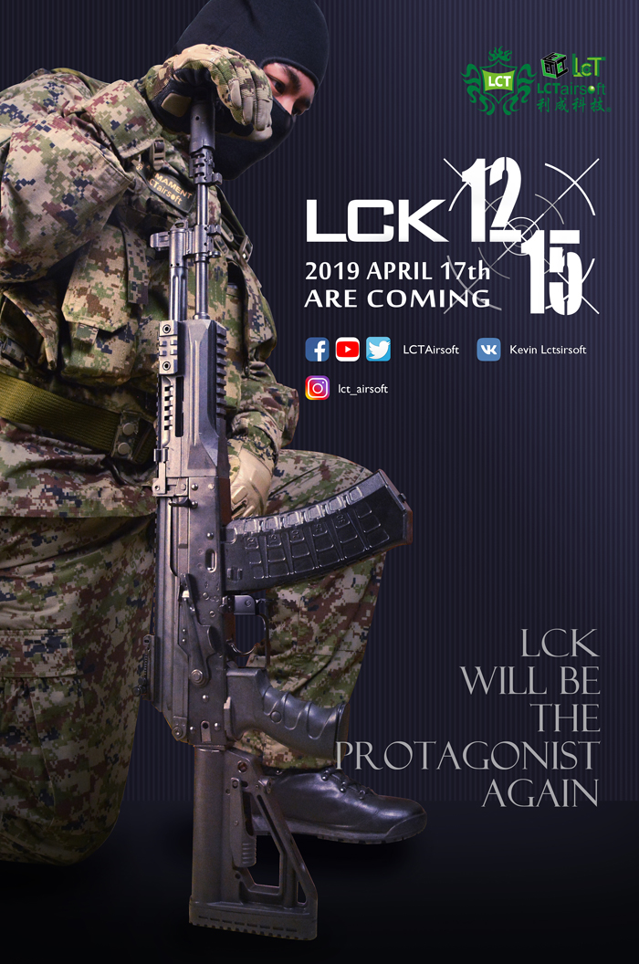 LCT LCK-12 & LCK-15 17 April Release | Popular Airsoft: Welcome To The Airsoft World