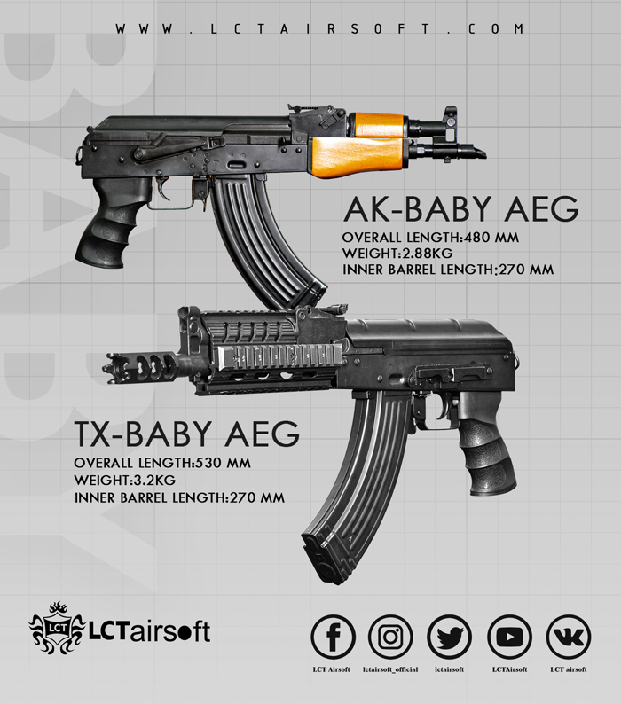 AK Babies From LCT Airsoft | Popular Airsoft: Welcome To The Airsoft World