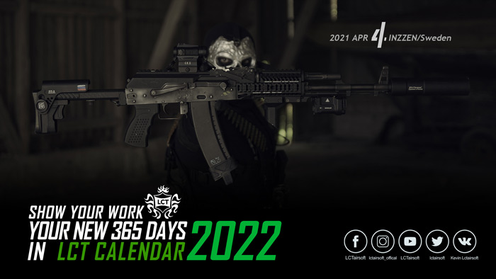 LCT Airsoft Wants You To Be In Their 2022 Calendar | Popular Airsoft ...