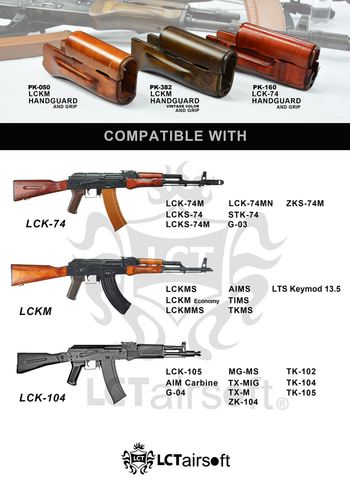 LCT Airsoft Handguards & Steel Receivers | Popular Airsoft: Welcome To ...