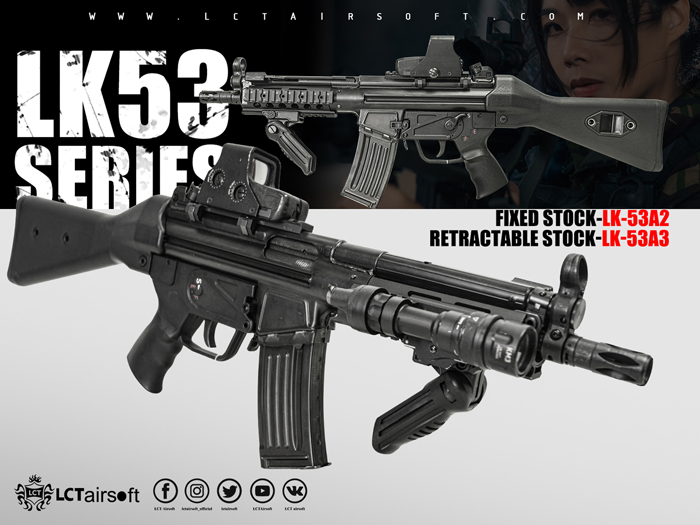 Full Steel LCT Airsoft LC-3, LK-33 & LK-53 Series | Popular Airsoft ...