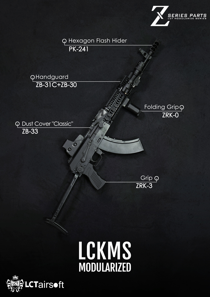 The LCT Airsoft LCKMS Modularized | Popular Airsoft: Welcome To The ...