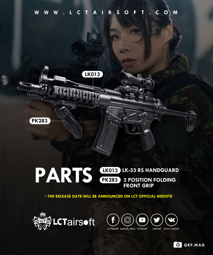 LCT Low Profile Scope Mount & Handguards For LC-3/LK-33/LK-53 | Popular ...