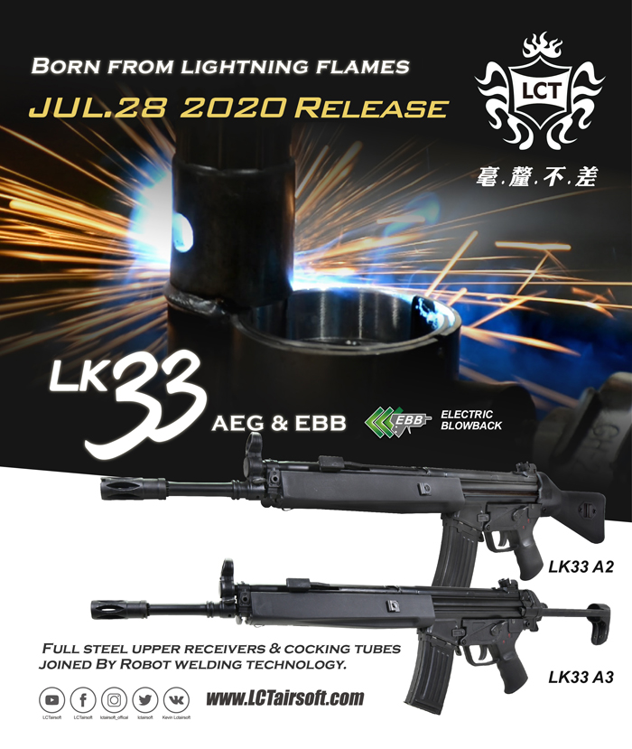 LCT Airsoft LK33 Series Set For 28 July Release | Popular Airsoft ...