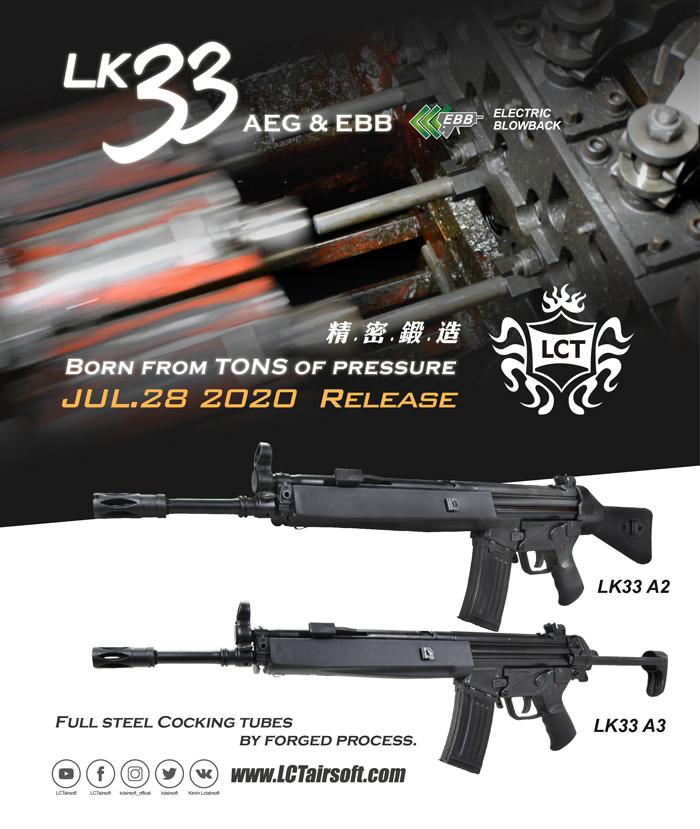 LCT Airsoft LK33 Series Set For 28 July Release | Popular Airsoft ...