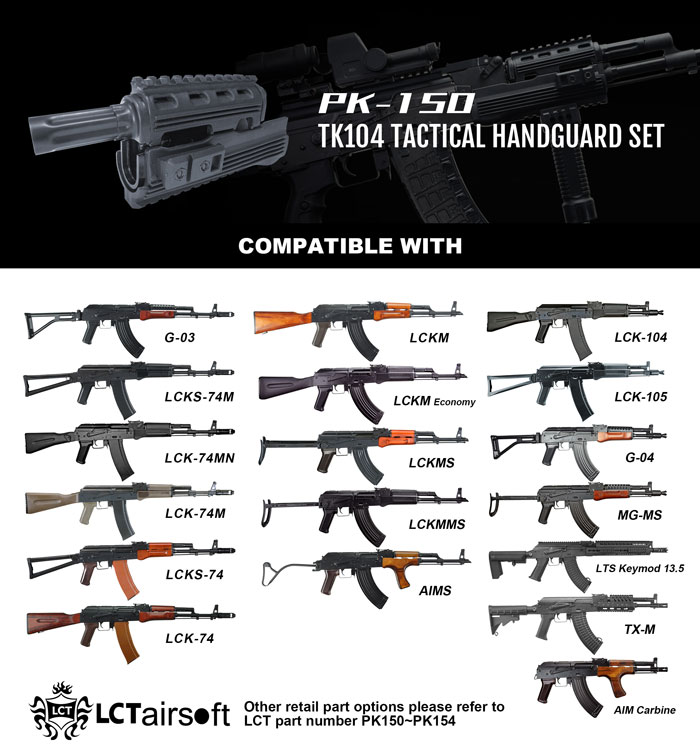 LCT Airsoft AK AEG Handguards Galore | Popular Airsoft: Welcome To The ...