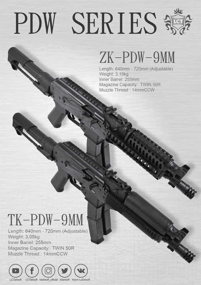 LCT Airsoft PDW AEG Series | Popular Airsoft: Welcome To The Airsoft World