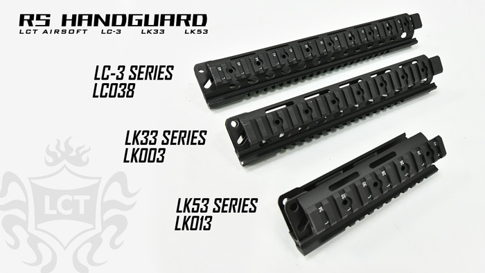 LCT Airsoft RS Handguards For LC-3, LK33 & LK53 Series | Popular ...