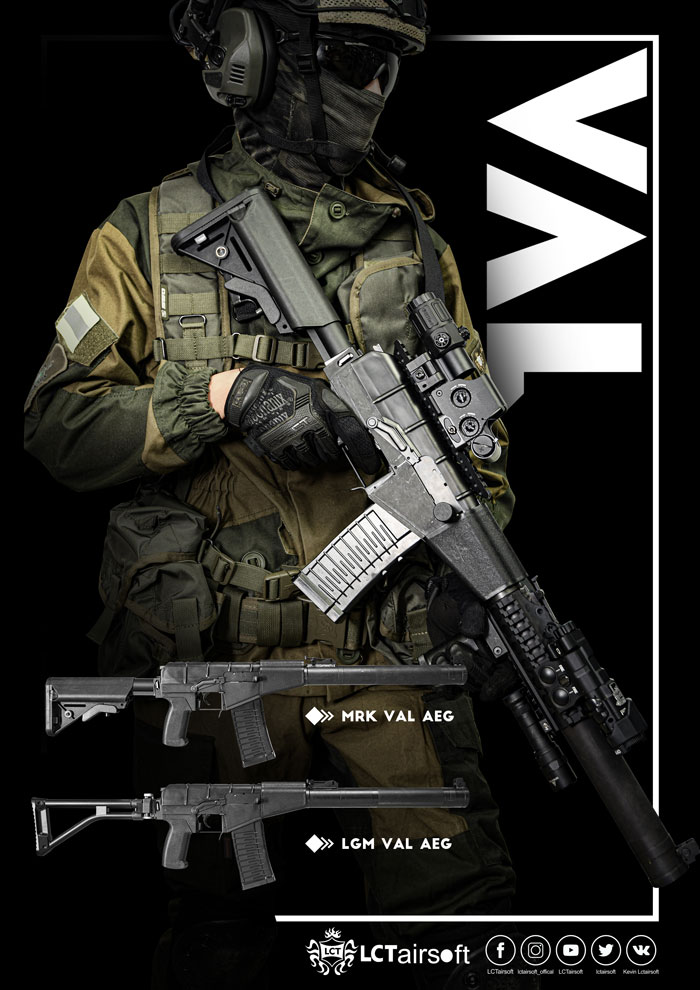 LCT Airsoft AS VAL Parts & Z Sports Handguard Coming Soon | Popular ...