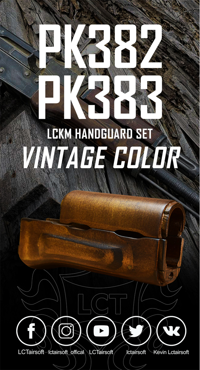 LCT Airsoft Wood & Plastic Handguard Sets | Popular Airsoft: Welcome To ...