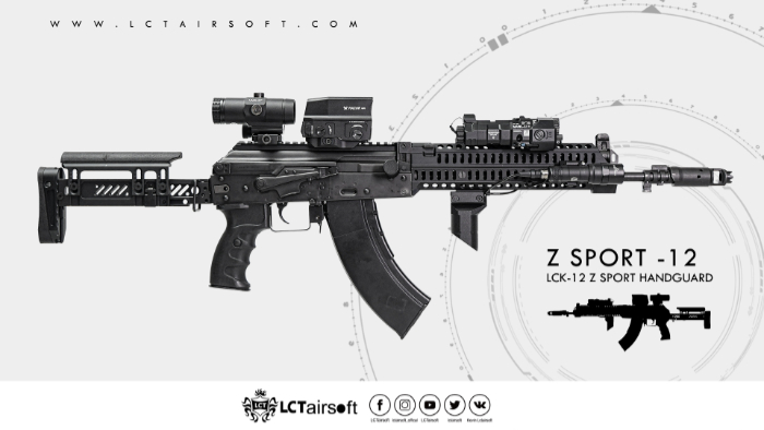 LCT Airsoft LCK-12 Z Sport Handguards | Popular Airsoft: Welcome To The Airsoft World