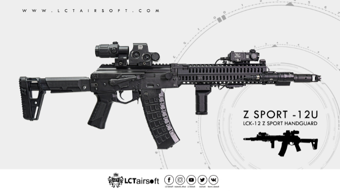 LCT Airsoft LCK-12 Z Sport Handguards | Popular Airsoft: Welcome To The Airsoft World