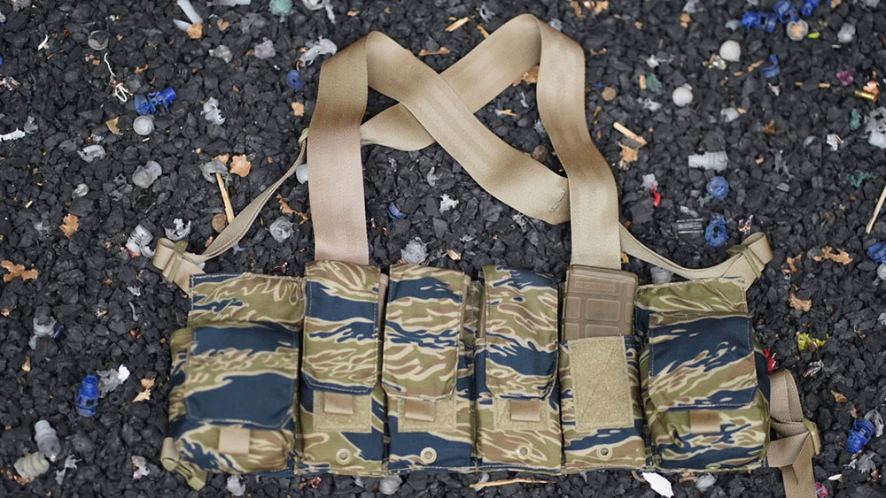Legit Kit Offbase Tigerstripe Seatbelt Chest Rig | Popular Airsoft ...