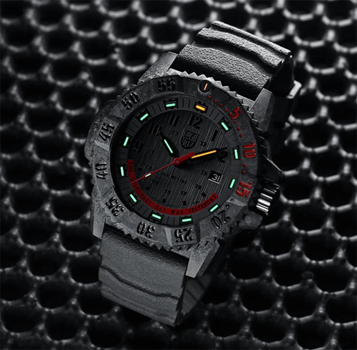 Luminox Releases Limited Edition Carbon Watch To Honor The Navy SEALs ...