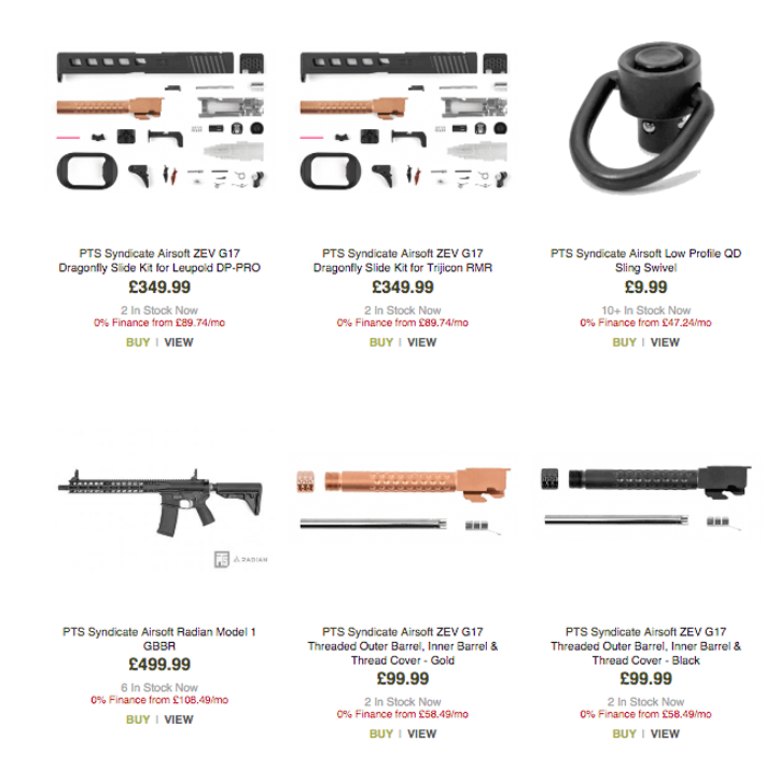 PTS Arrivals At Land Warrior Airsoft | Popular Airsoft: Welcome To The ...