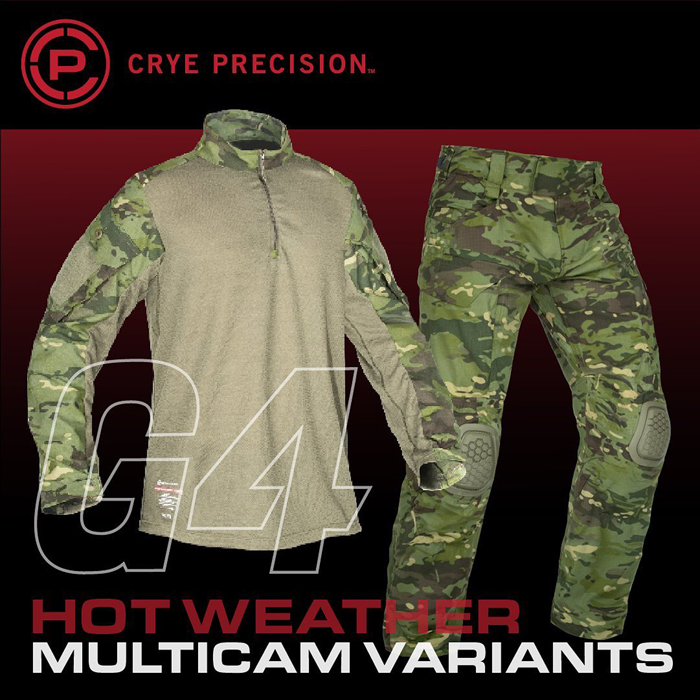 Crye Precision’s G4 Hot Weather Line Now In Multicam Tropic & Multicam Arid | Popular Airsoft ...